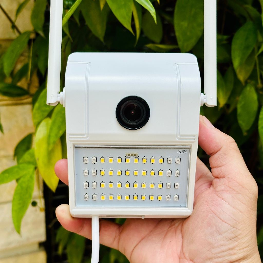 V380 Wall Mounted Camera - 2-Way Talk - Color Night Vision - Anti-Theft ...
