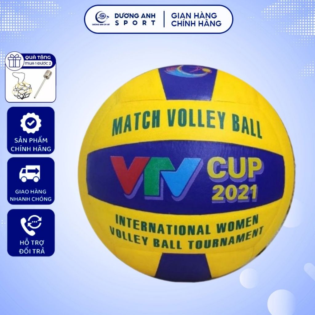 Vtv CUP Sticker Volleyball - Genuine (Free pump + mesh bag) | Shopee ...