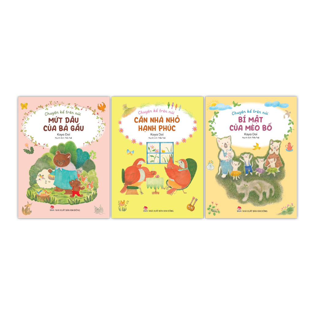 Kim Dong Publishing House Book - Tales from the Mountain (3 Books ...