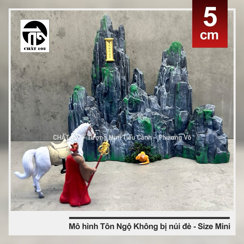 Sun Wukong Statue Is Not Crushed By Mountains - Miniatures Decoration ...