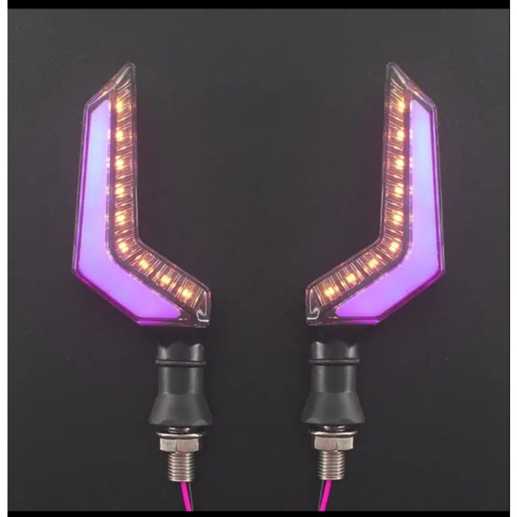 [1 Pair] Z 12V Turn Signal Running High-End Audi Effect | Shopee Malaysia