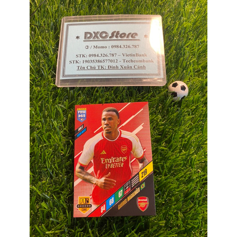 Retail Card - PANINI FIFA 365 2024 - GABRIEL MAGALHAES (ARSENAL ...