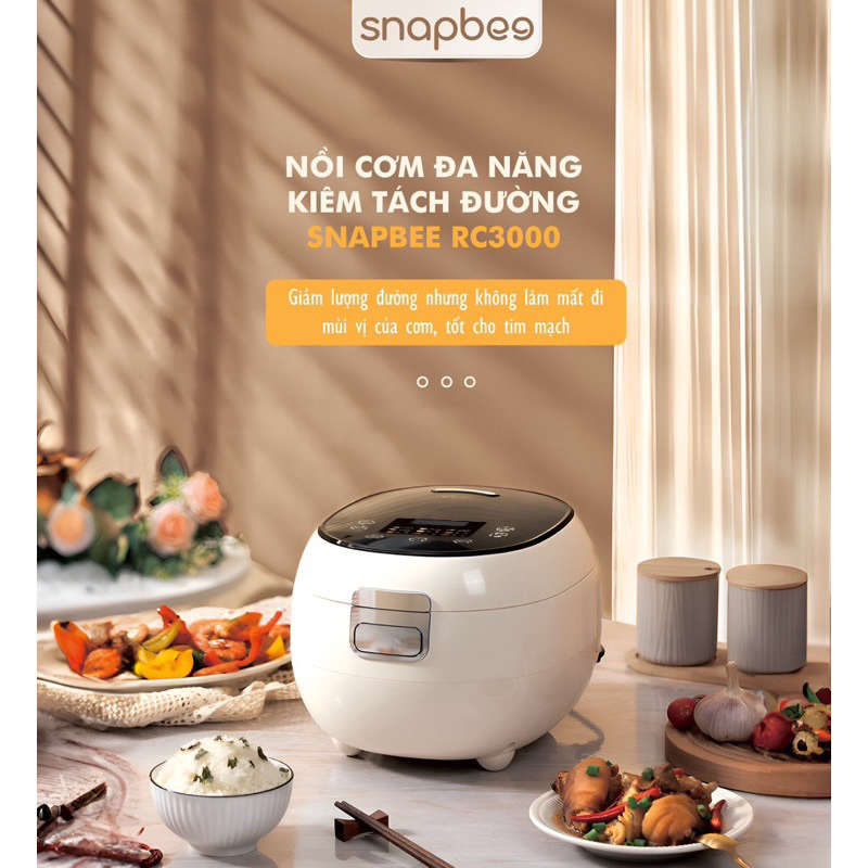 Snapbee Multi-Purpose Rice Cooker RC3000 | Shopee Malaysia