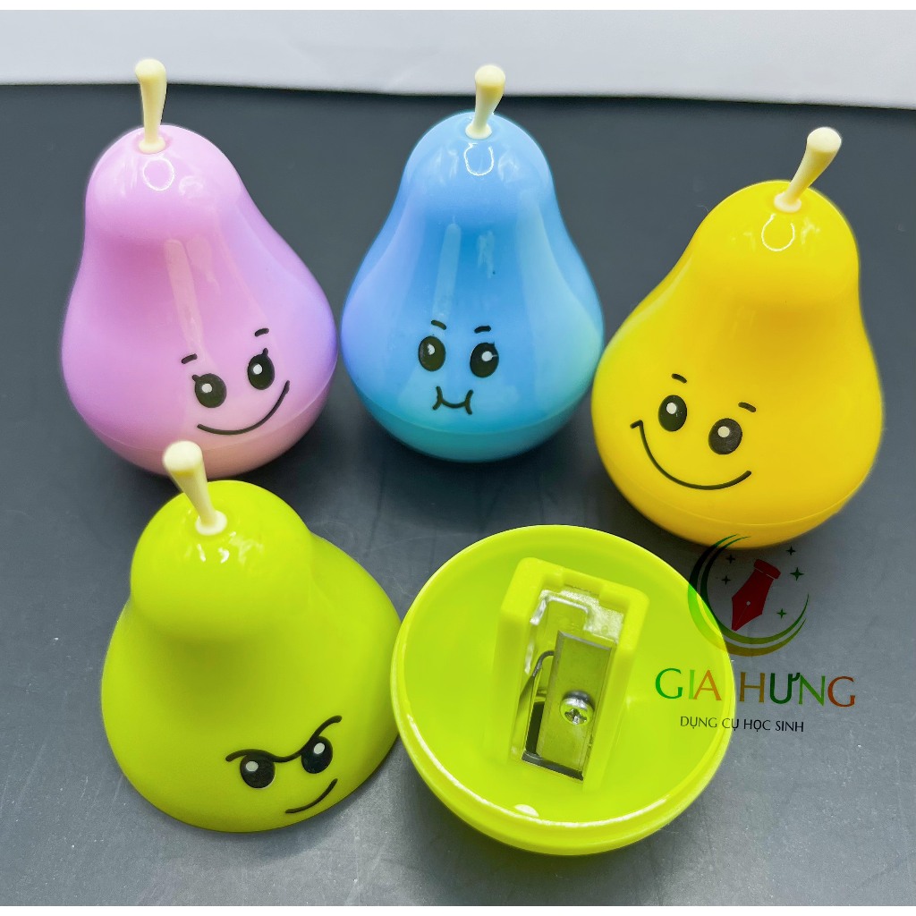 Combo of 3 Extremely Cute Airplane, Pear, and Pikachu Pencil Sharpeners ...
