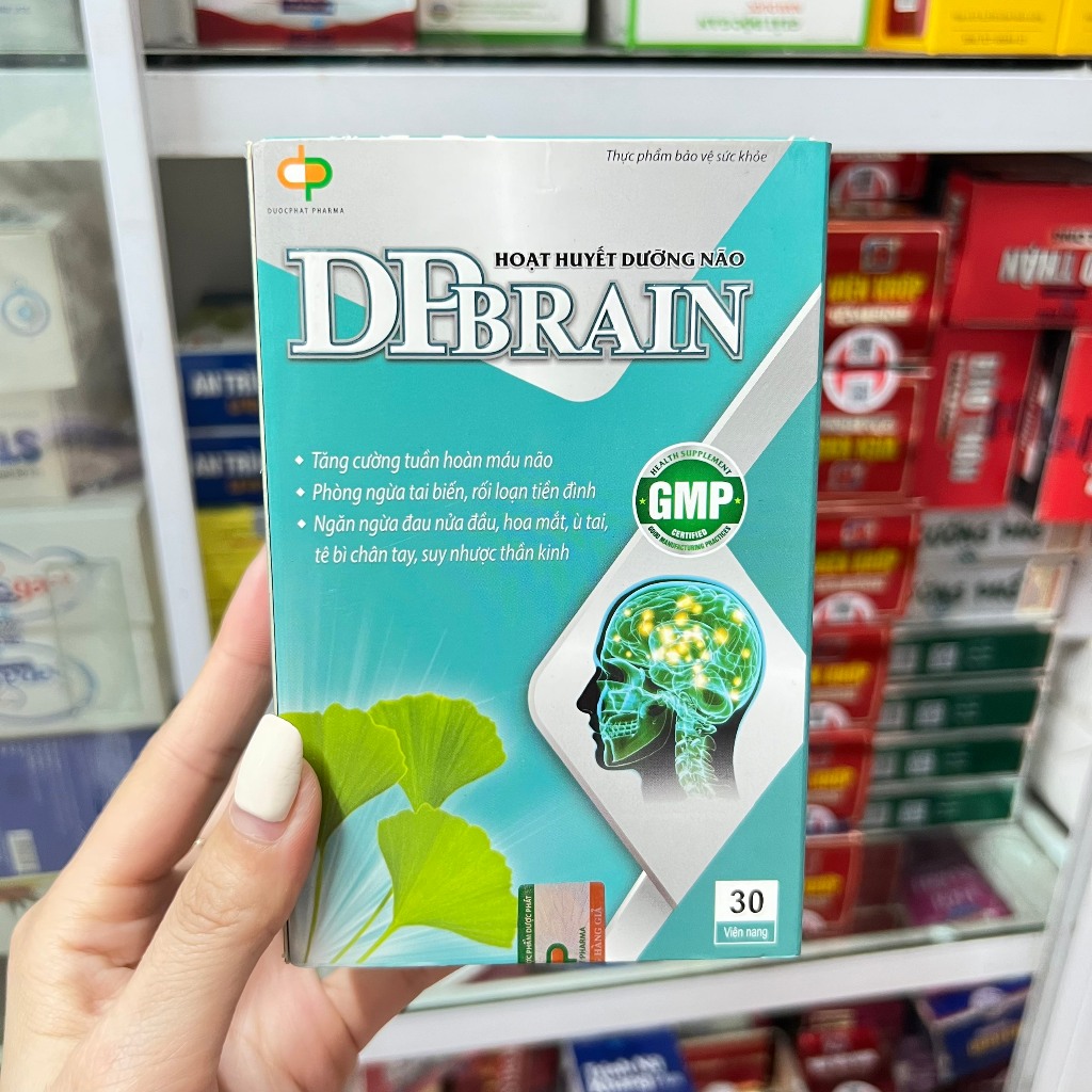 [Genuine] Dp Brain active blood nourishes the Brain, bottle of 30 ...