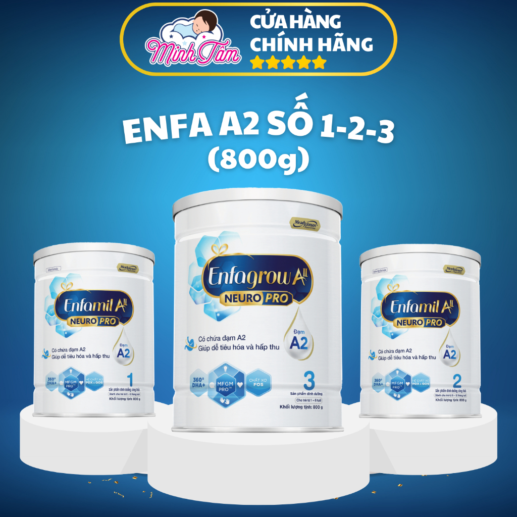 Enfamil / Enfagrow A2 NeuroPro Powdered Milk No. 1, 2, 3 (800g) | Shopee Malaysia