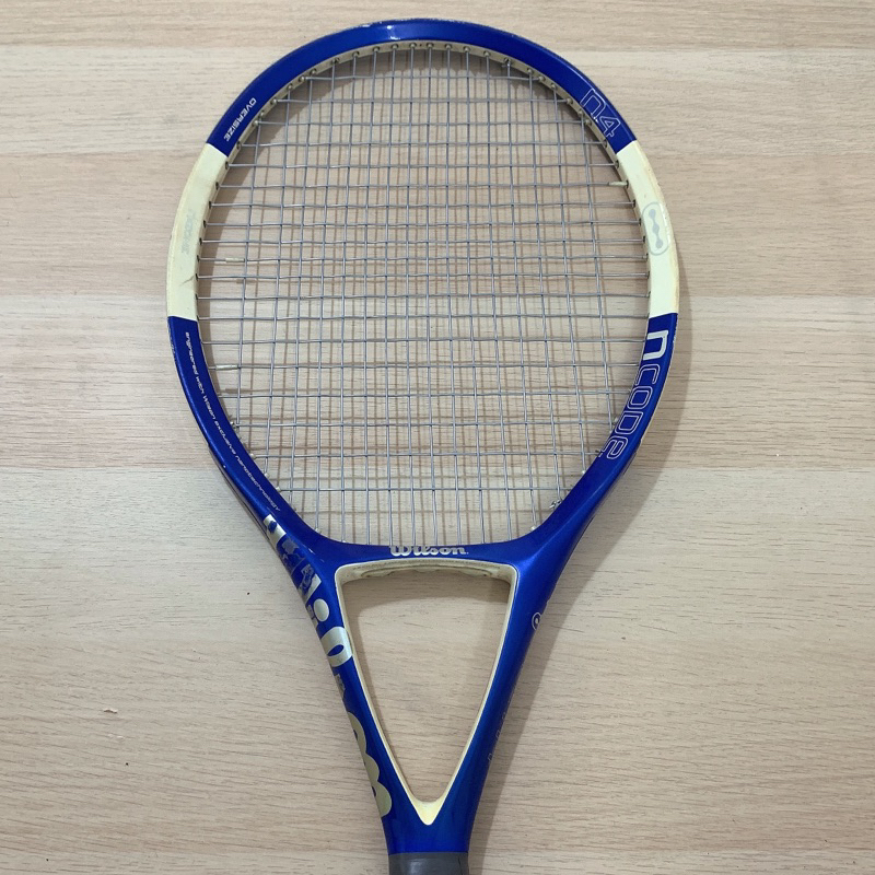 Wilson Ncode N4 Oversize Tennis Racket - 255g | Shopee Malaysia