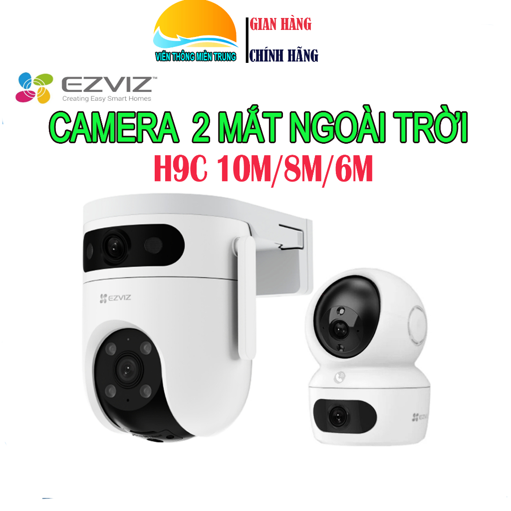 Ezviz H9C / H7C 10M/8M super sharp Camera with 360 rotation, integrated ...