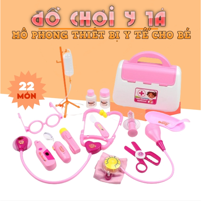 Children's Nurse Doctor Toy - Light Stethoscope Injection Simulation ...