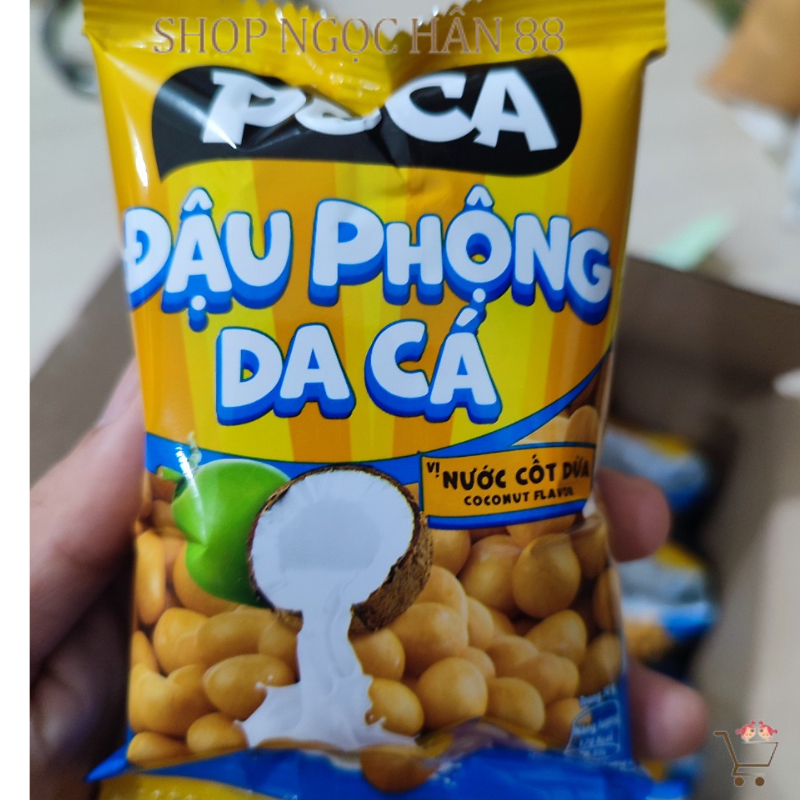 Poca fish skin peanuts coconut milk flavor 10 packs x 28gr | Shopee ...