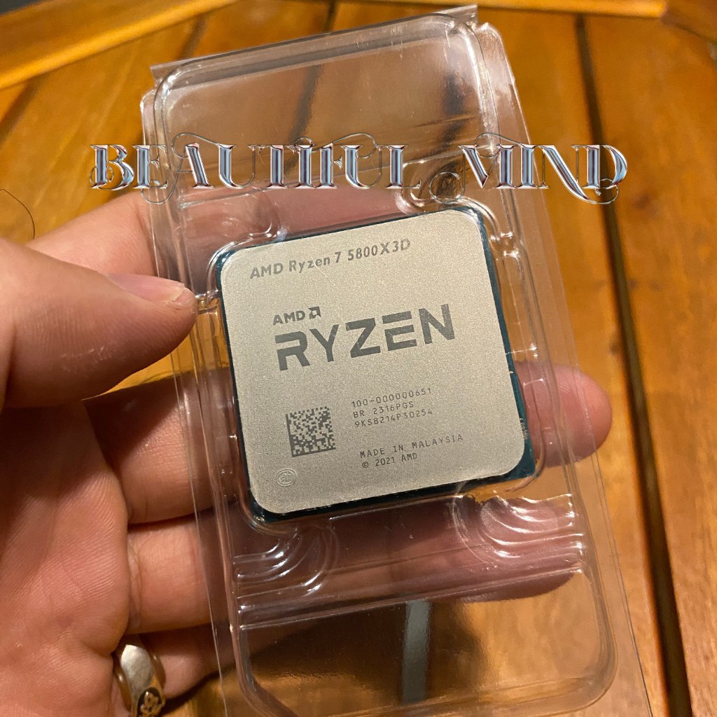 Cpu Red Team AMD Ryzen 7 5800X3D tray 8-core 16-Thread 3.4GHz - 4.5GHz ...