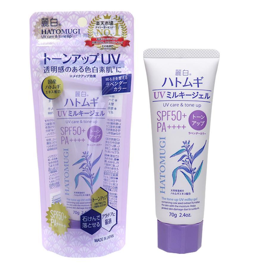 [MADE In JAPAN] Moisturizing Sunscreen Gel Tone Lifting Hatomugi ...