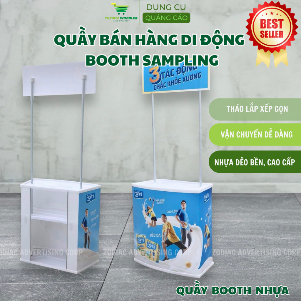 Plastic booth, sampling Plastic booth, Woobbler, Plastic Mobile booth ...