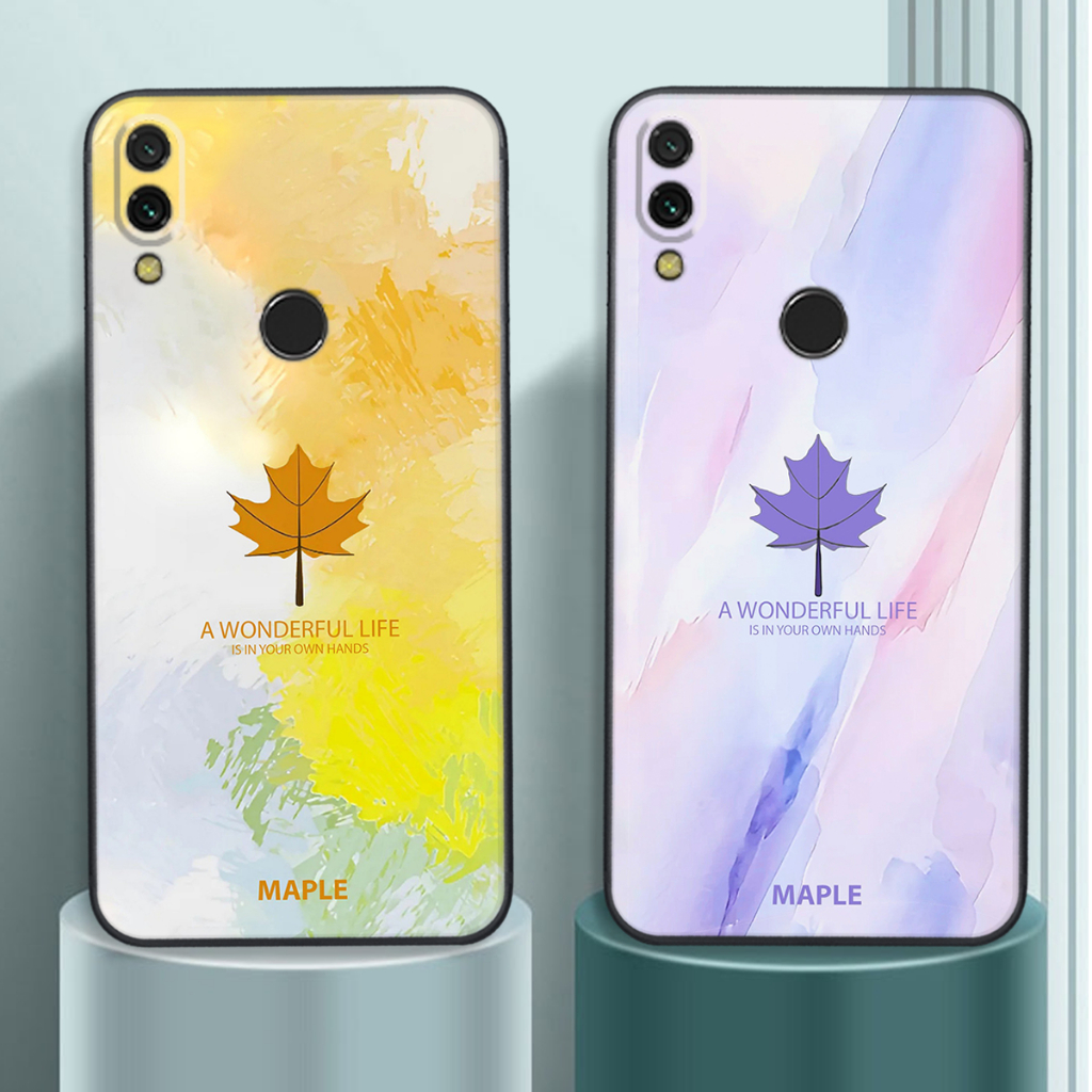 Xiaomi Redmi 7 / Redmi Note 7 / Redmi S2 case with 4-leaf clover, maple ...