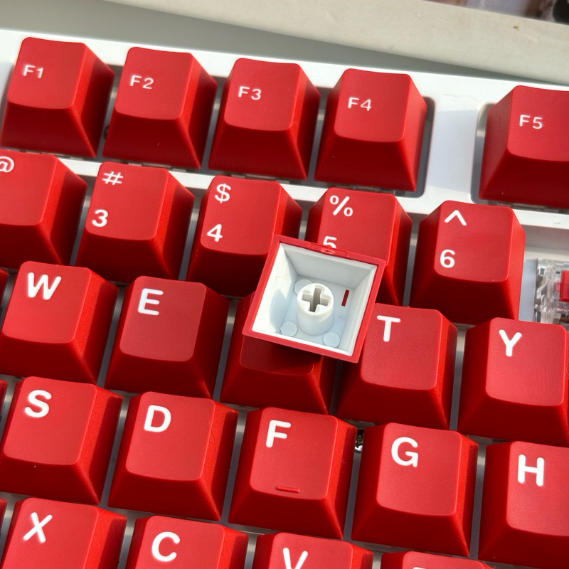 PBT double shot Keycap | Keycap Red | Red keycap| Keycap Blue | Orange ...