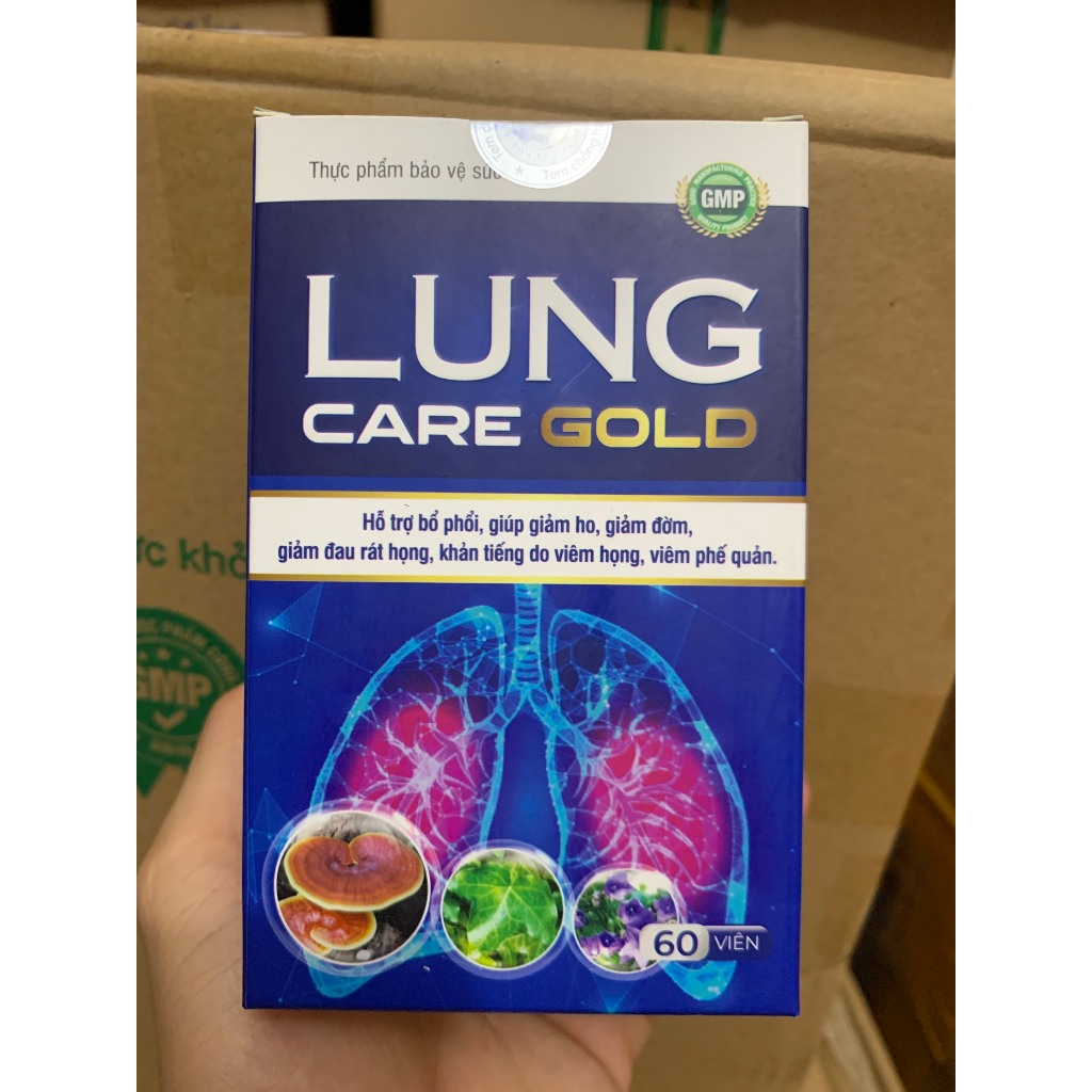 Lung CARE GOLD LUNG tonic pills - helps relieve cough, reduce phlegm ...