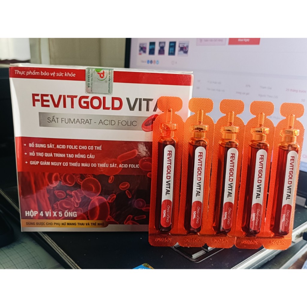 Fevitgold vital Supplements Iron And folic acid, Reduces Iron ...