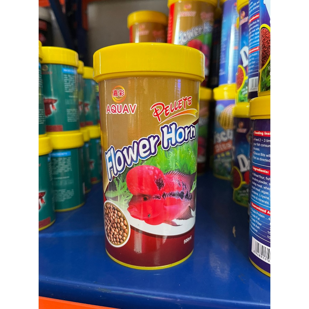 Flower Horn pellets - arhat fish | Shopee Malaysia