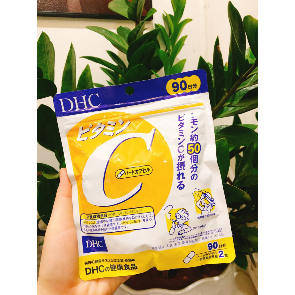 Dhc vitamin C 90-Day Japanese Oral Tablet, vitamin C Supplement ...