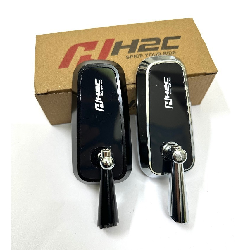 High Quality H2C Mirror with CNC aluminum short legs, Black and White ...