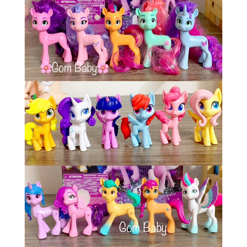 Collection of 5 Pony Horses with many designs from HASBRO (Customers ...