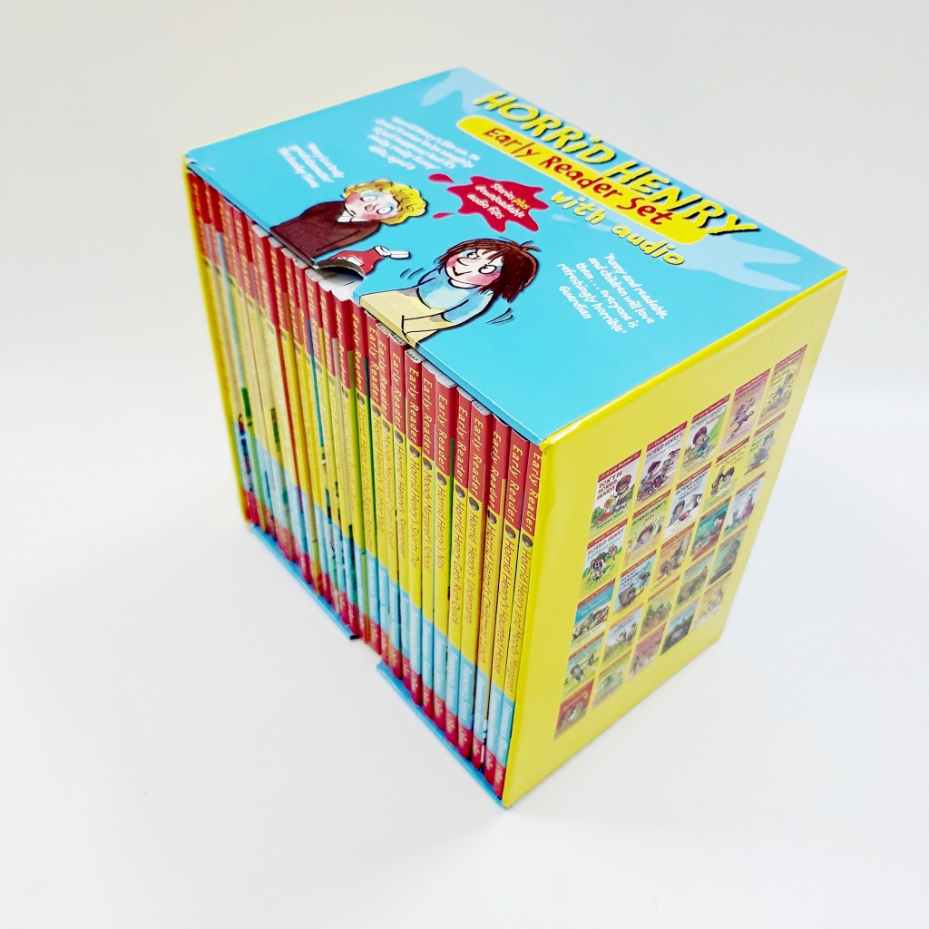 Books - Horrid Henry set of 25 books with listening data | Shopee Malaysia