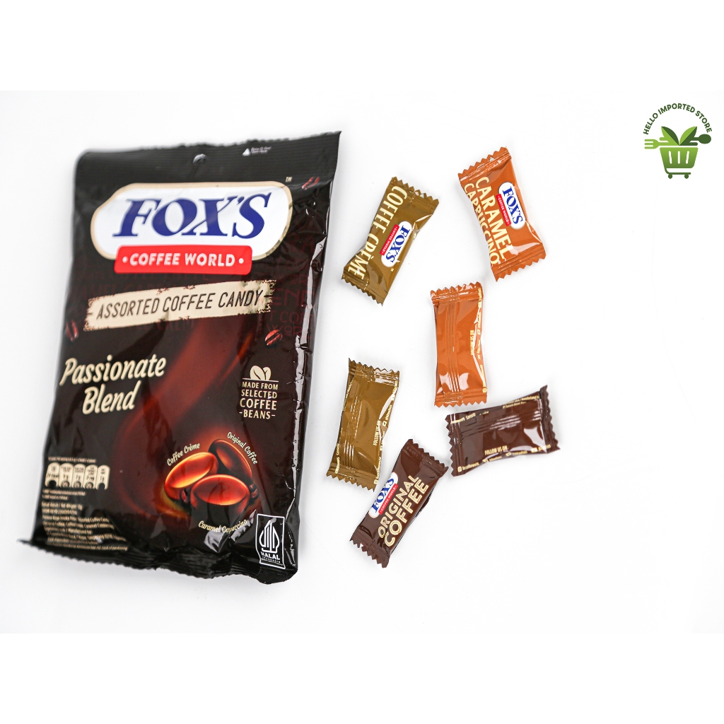 FOXS Coffee Candy Pack 90g (3 flavors) | Shopee Malaysia