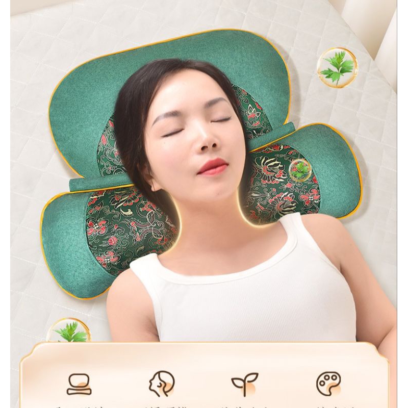 Wormwood Pillows In The Shape Of A Bone To Protect And Relax The Neck ...