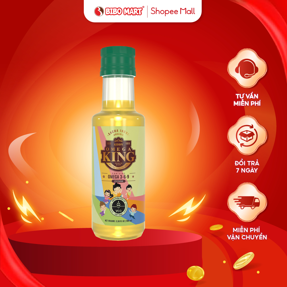 Omega King Kiddy 3-6-9 Baby Weaning Oil Vitamin Supplement for Brain ...