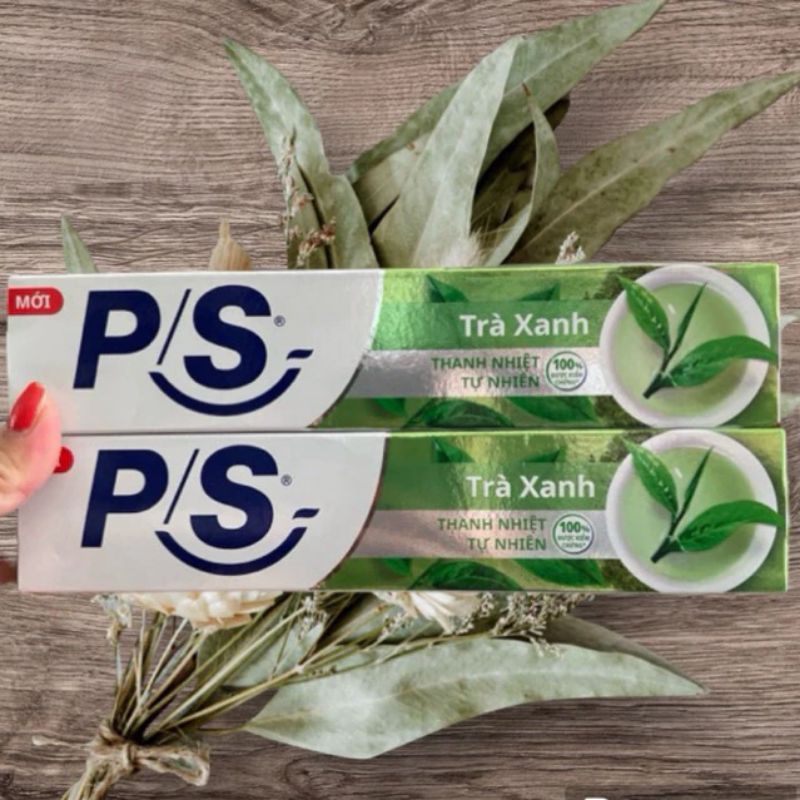 P/s green tea toothpaste 230g whitens teeth and freshens mouth | Shopee ...