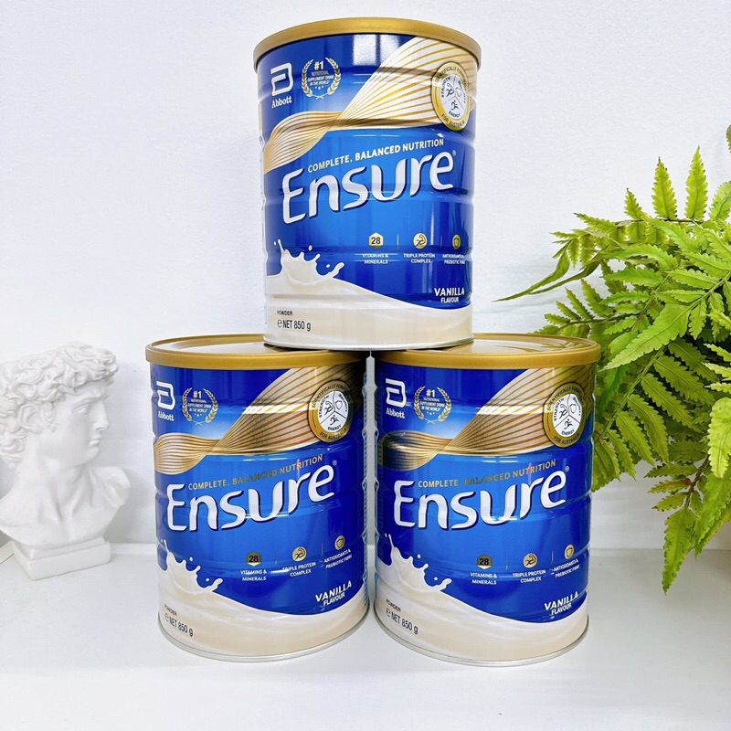 Ensure AUSTRALIA powdered milk vanilla flavor 850g box (genuine ...