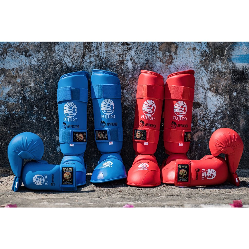 HOT COMBO!! Full set of gloves & Karate Fujido foot protection for ...
