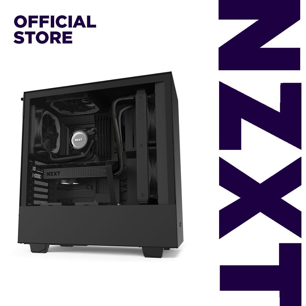 Nzxt H510 Computer Case Matte Black | Shopee Malaysia