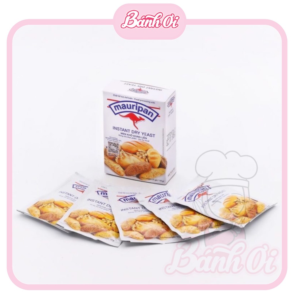 Mauripan yeast, dry yeast (box of 5 packs of 10g) | Shopee Malaysia