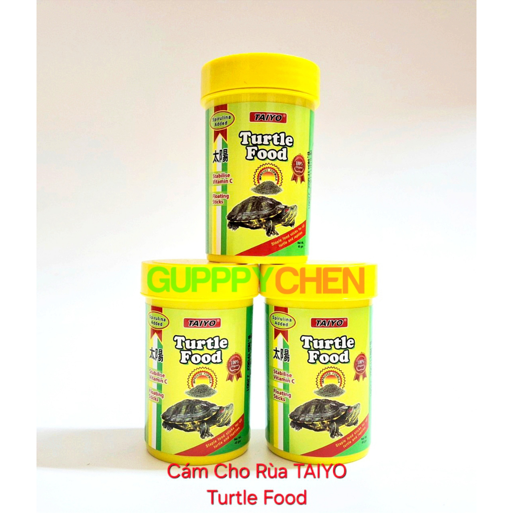 Taiyo Turtle Food - Specialized bran for turtles and reptiles (40gram ...