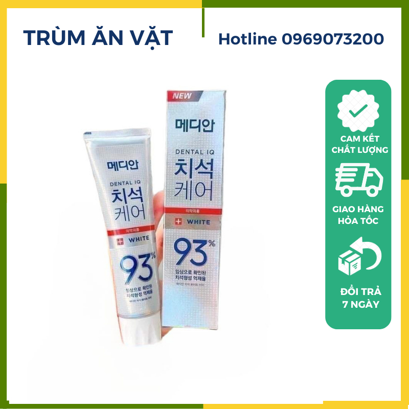 Median Dental Korean Toothpaste IQ 93% Tube 120gr Imported Genuine ...