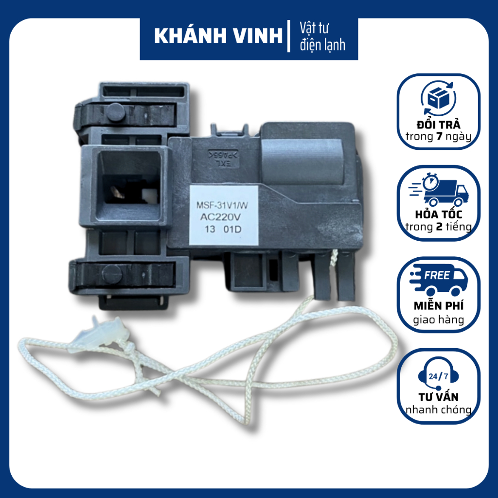 Panasonic 3-pin horizontal door washing machine door lock switch ...