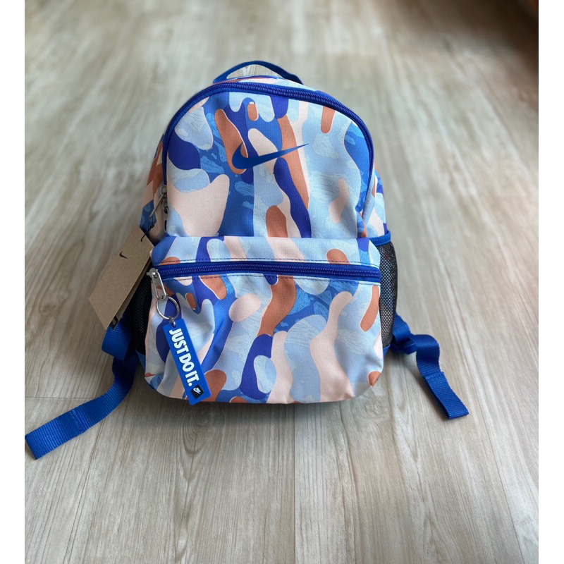 Genuine blue Nike Mini Backpack | Shopee Malaysia