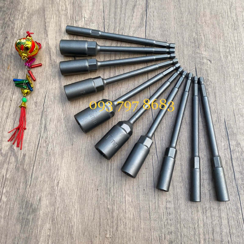 Hexagon Shank Screwdriver Head 6mm To 19mm Long 150mm (Note The Above ...