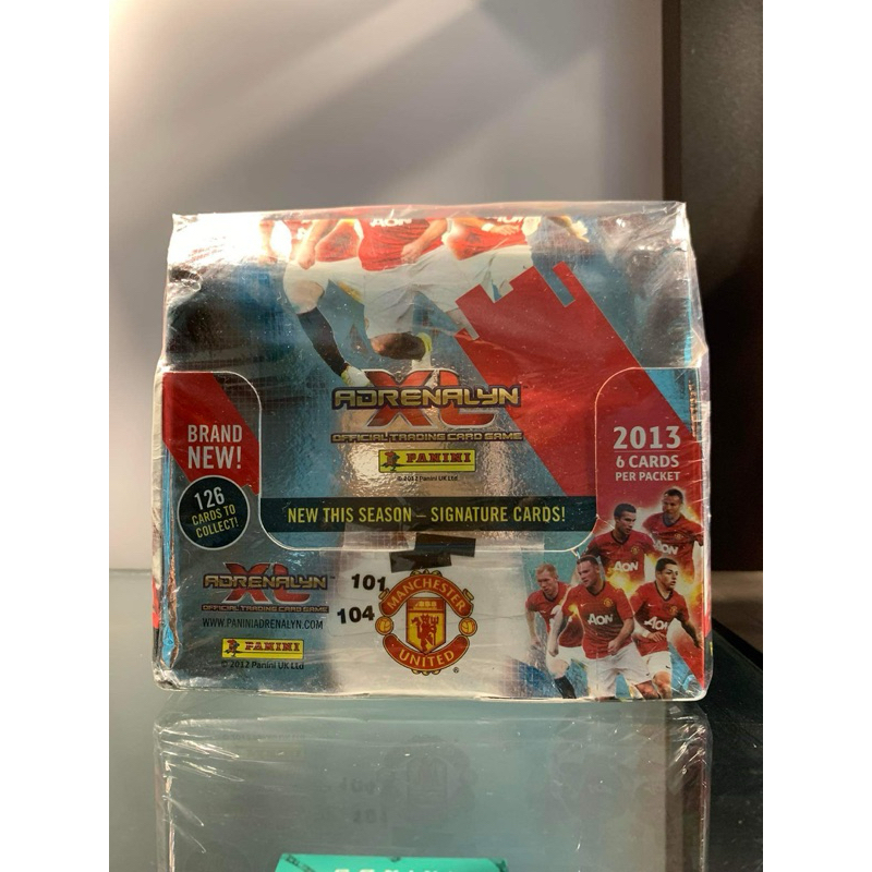 Adrenalyn Manchester United soccer card box 2012 / 13 (50 PACK ...