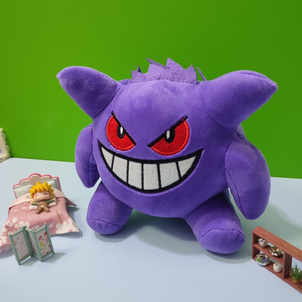 Manga Cartoon Character Teddy Bear, Pokemon Gengar Teddy Bear 20 cm ...