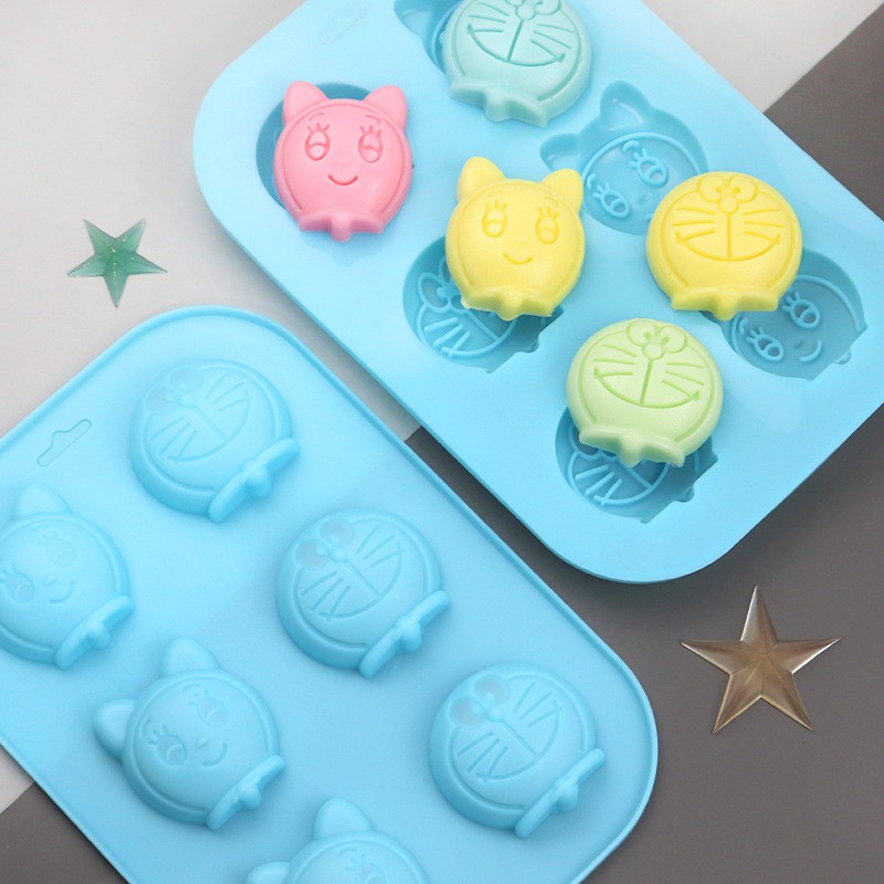 Doraemon Mold, Doremi Silicone Cake pudding, Tofu, Cute Tofu, And Onici ...