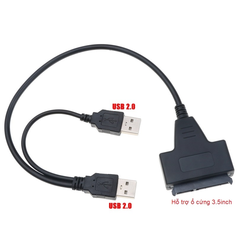 Usb 2.0 To sata hdd Cable Adapter With power USB Into sata Adapter ...