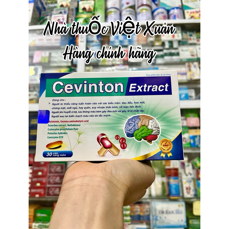 (Genuine) Cevinton Extract Brain Tonic, Brain Nourishing Blood Activity ...