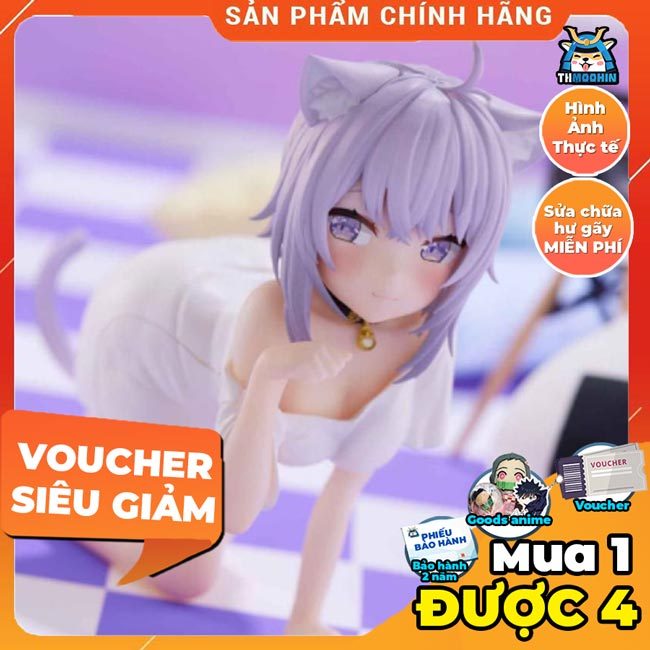 Hololive model, genuine Nekomata Okayu Relax time model, Nekomata Okayu figure | Shopee Malaysia