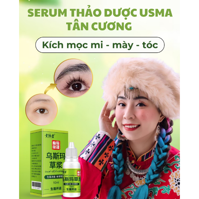 Tan Cuong Usma Eyelash Growth Nourishes Hair Follicles, Stimulates ...