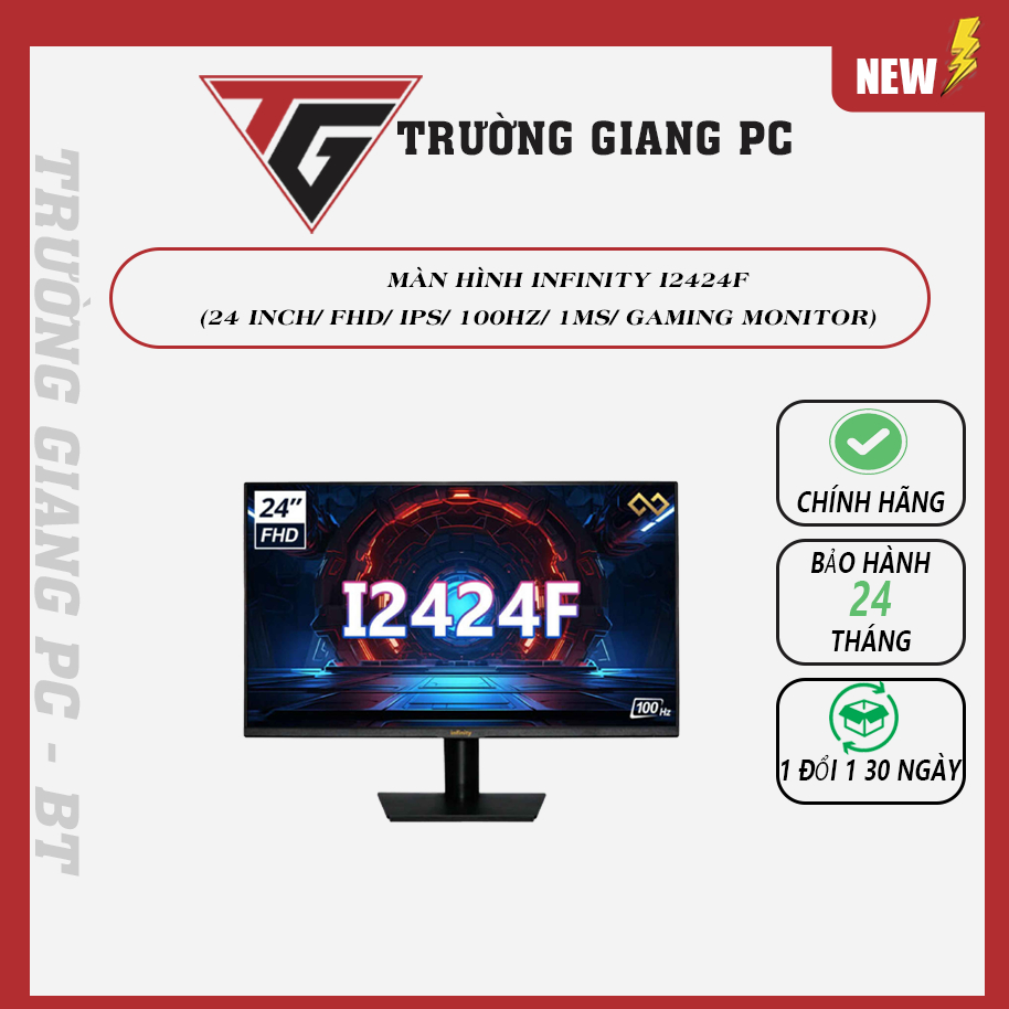 Infinity I2424F (24 INCH / FHD / IPS / 100HZ / 1MS / GAMING MONITOR ...