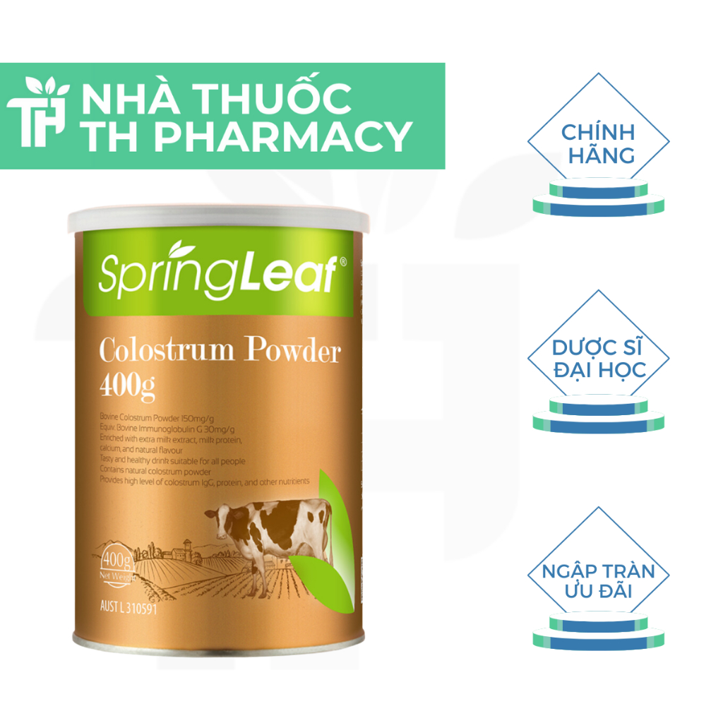 Springleaf Colostrum Powder Iggg Colostrum Powder IgG 400g Supports ...