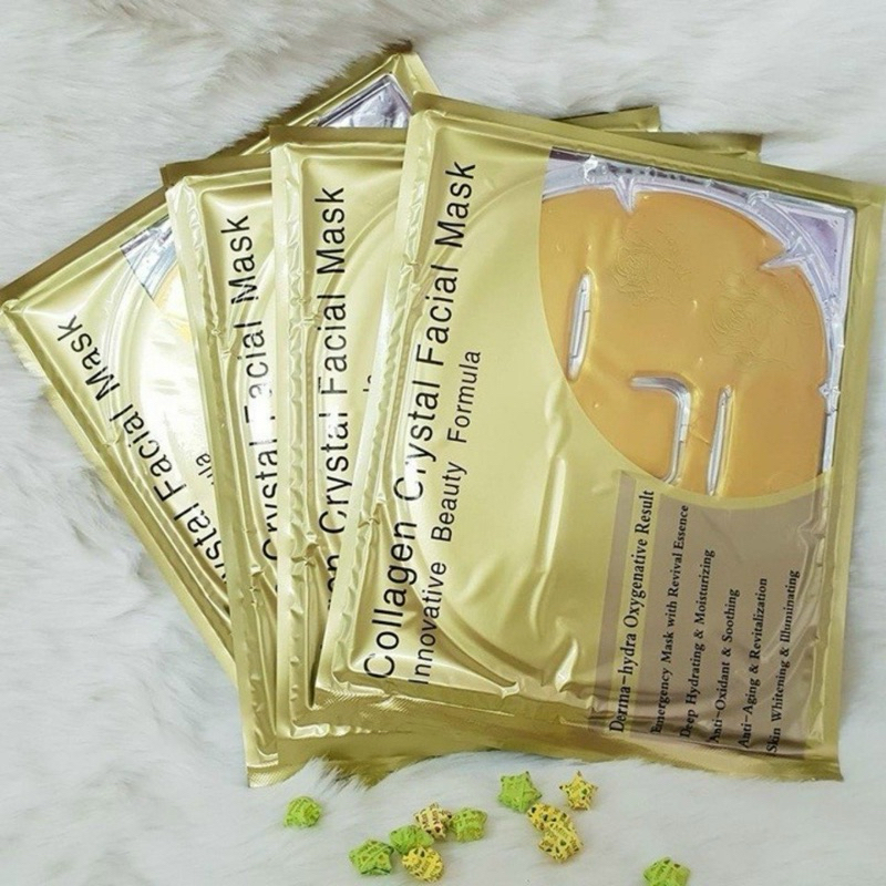 Collagen Crystal Facial Mask helps skin smooth and firm | Shopee Malaysia