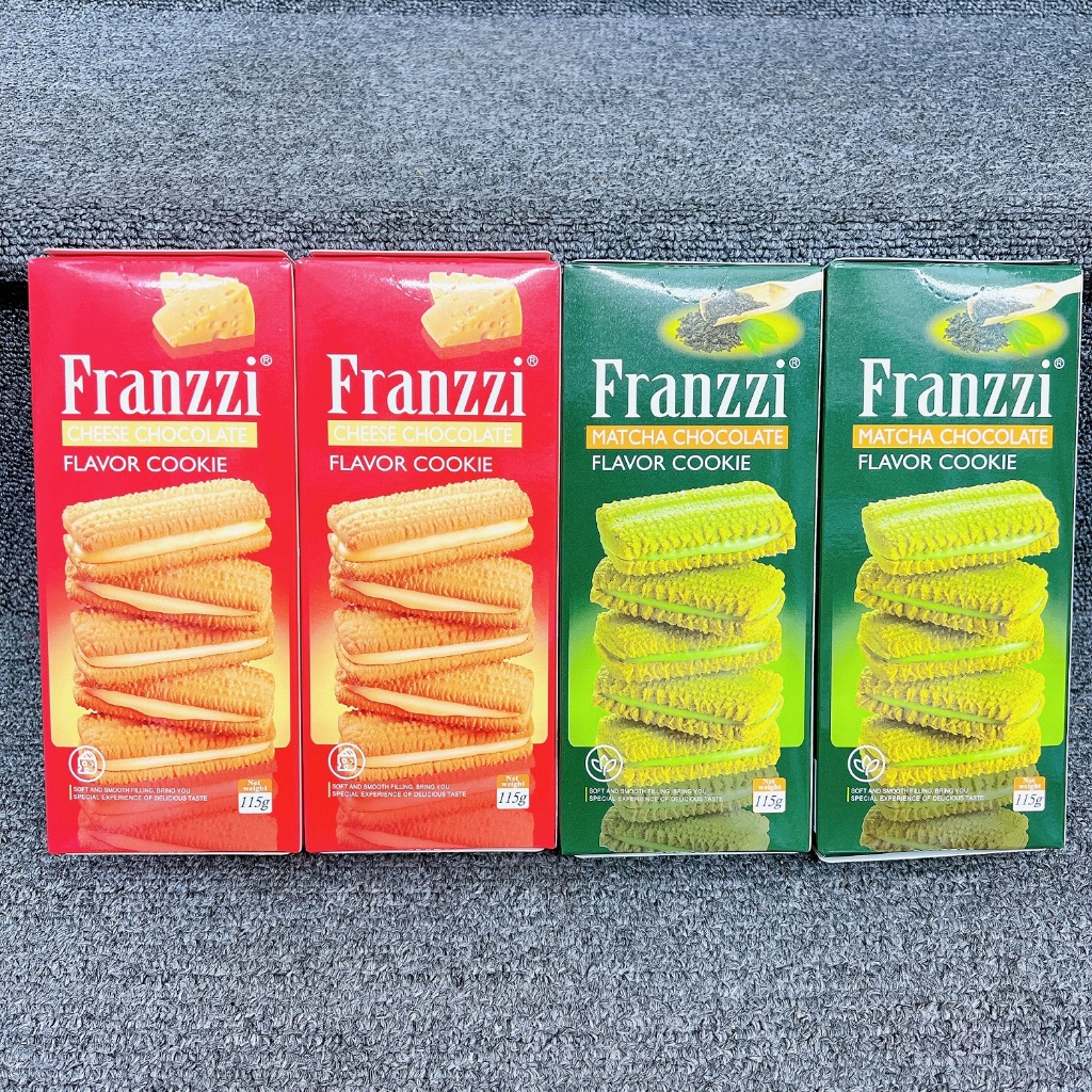 Franzzi Biscuits 115g - Green Tea Flavor - Cheese Flavor (China ...